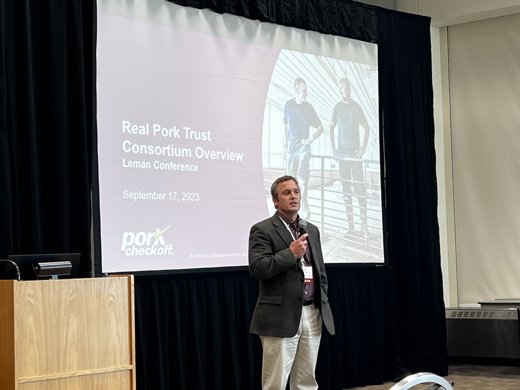 Real Pork Trust Consortium Launches at Leman Swine Conference | Lamm Lab