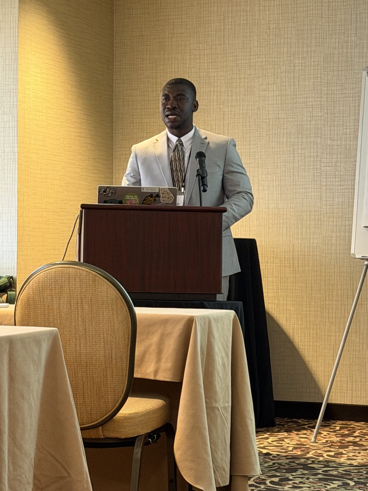 Dennis & Funmi Present Research on Tree Fruit Grower IPM Adoption at ...