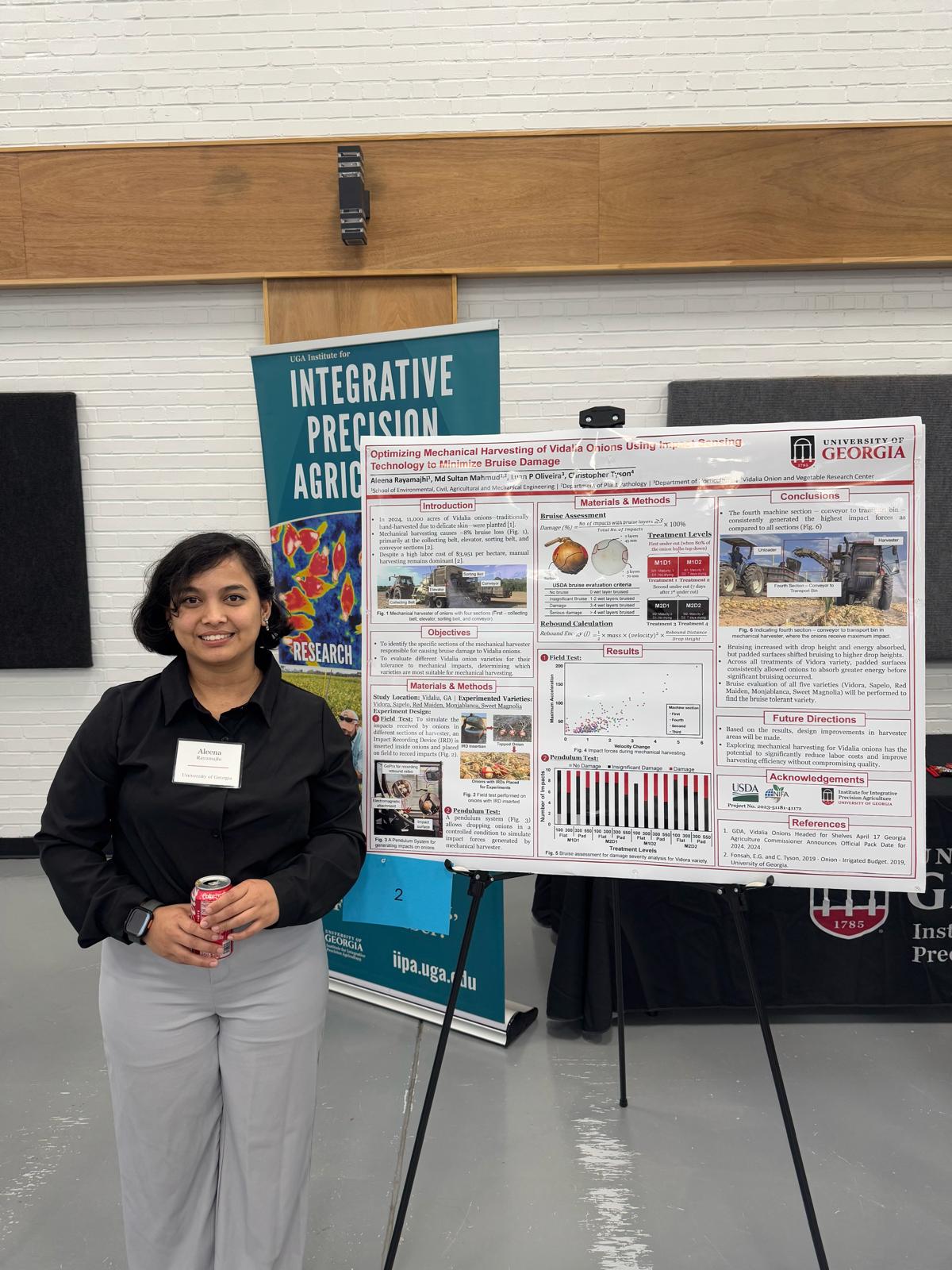 Precision Crop Protection Lab showcased research posters at the 2nd ...