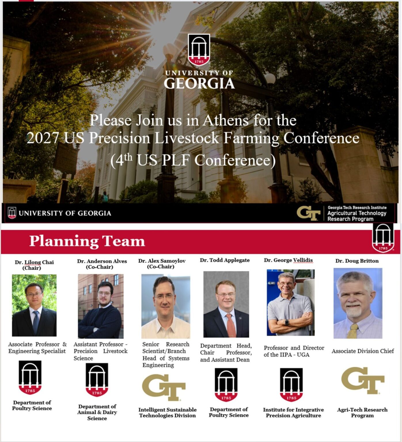 The 4th U.S. Precision Livestock Farming Conference | Precision Poultry ...